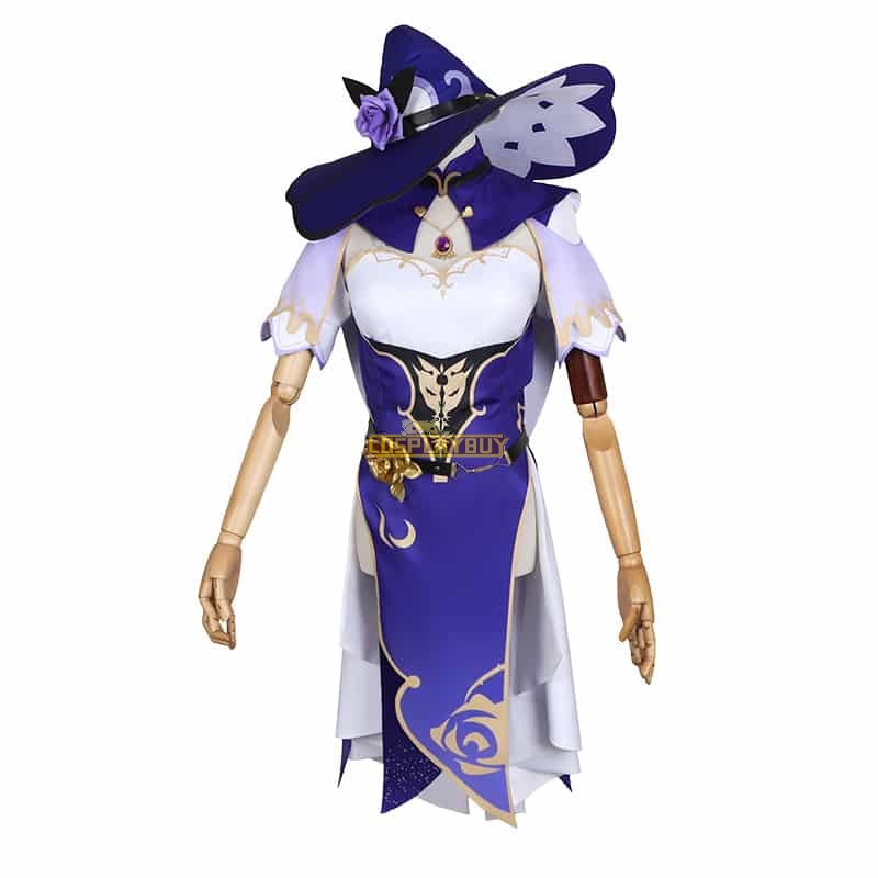 Genshin Impact Lisa Minci Costume Game Genshin Impact Cosplay Store